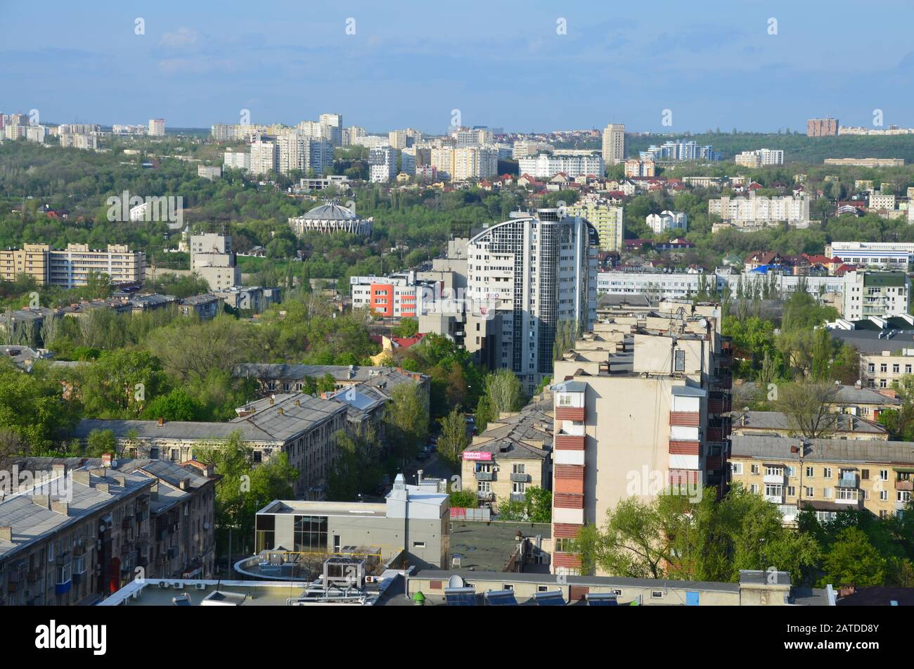 Chisinau, Moldova - 15 of May 2016 - The capital city of the Republic ...