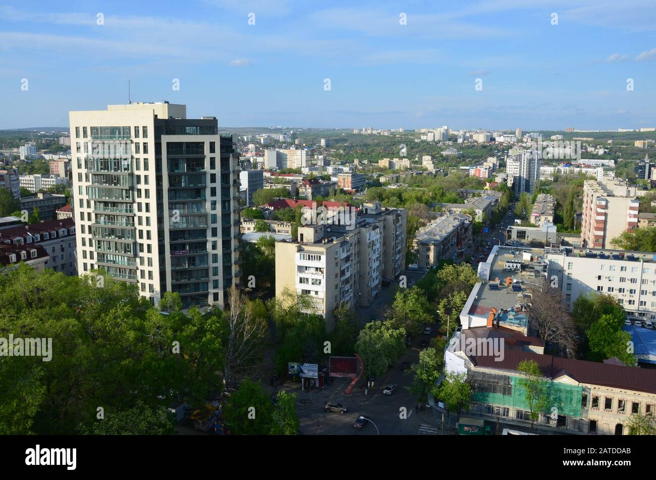 Chisinau, Moldova - 15 of May 2016 - The capital city of the Republic ...