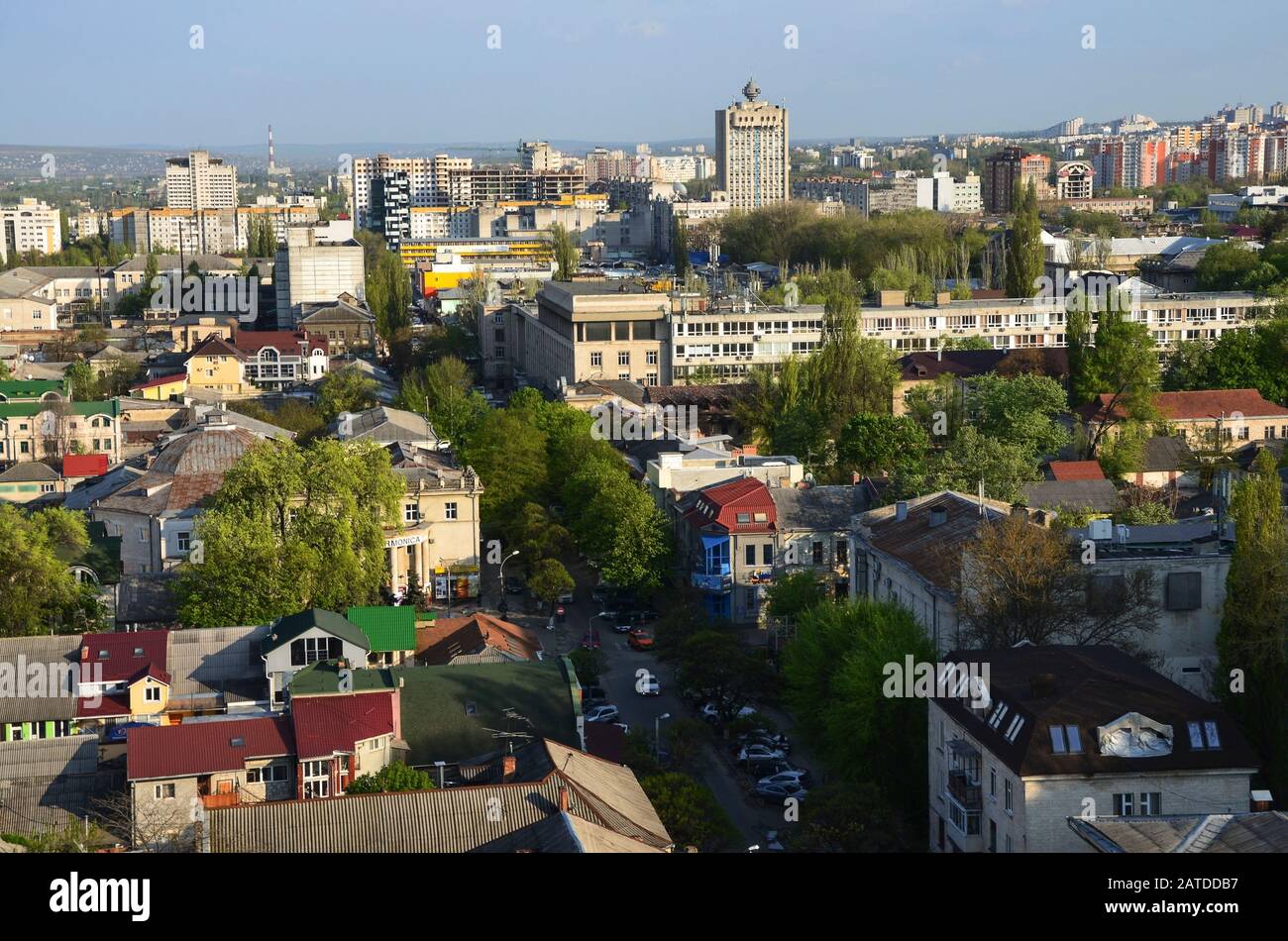Chisinau, Moldova - 15 of May 2016 - The capital city of the Republic ...