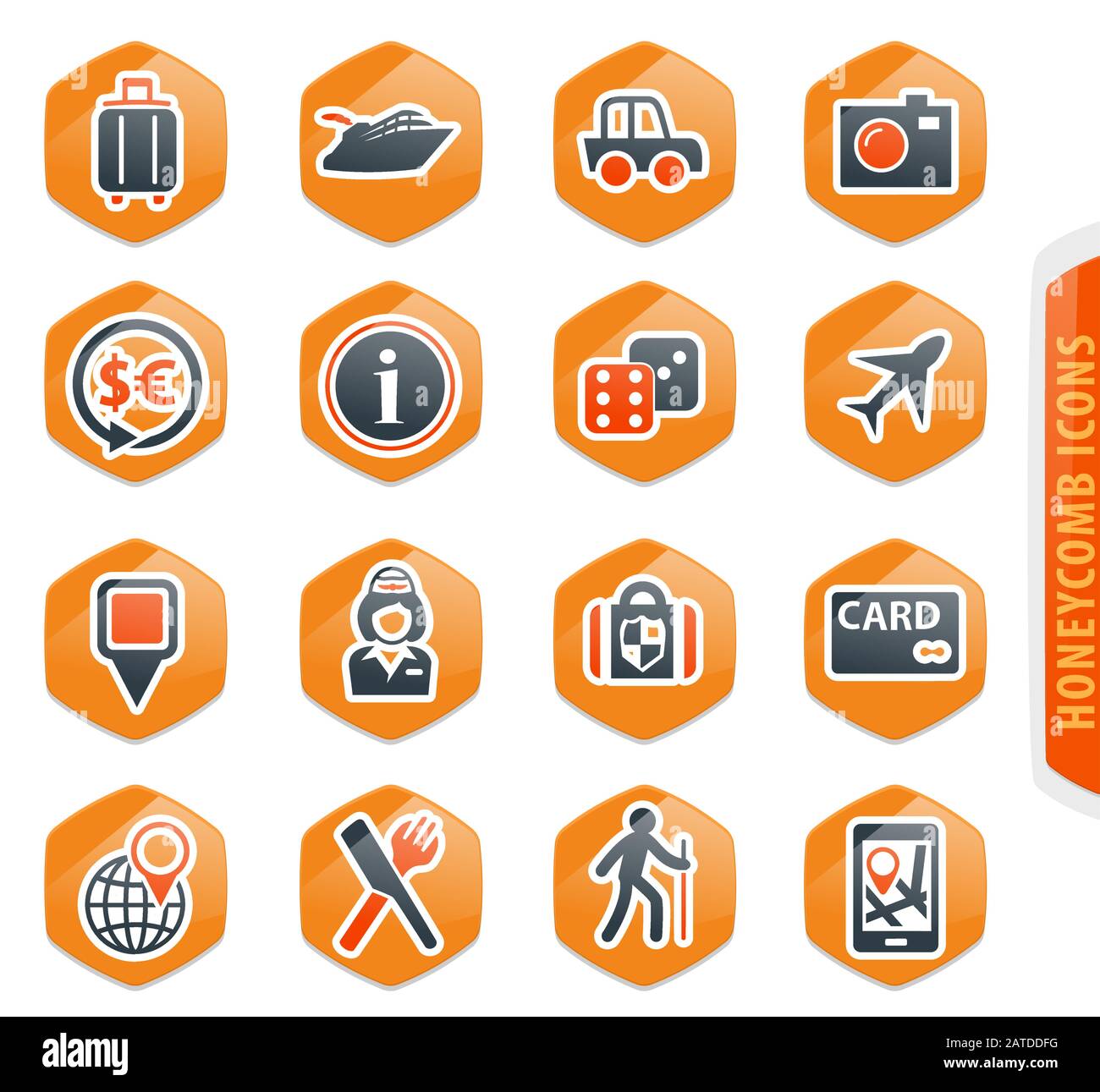 Travel icons set Stock Vector Image & Art - Alamy