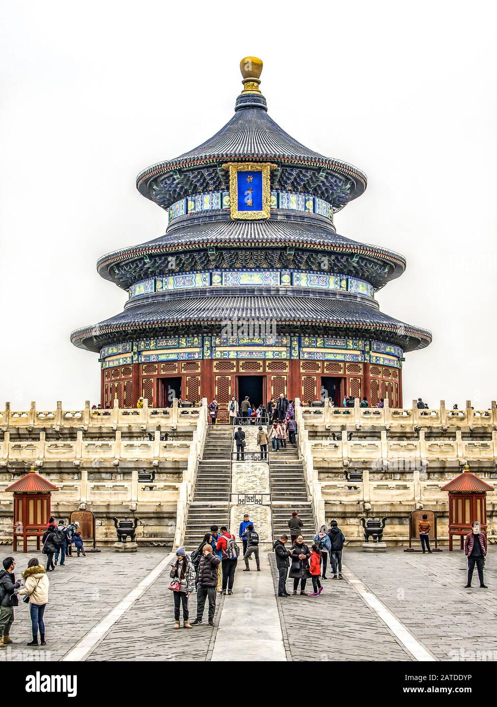 26.02.2019 Bejing China The Temple of Heaven an imperial complex of ...