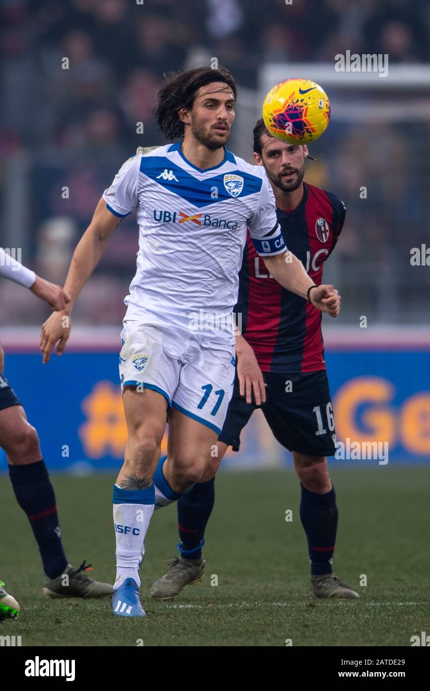 Ernesto Torregrossa (Brescia) Andrea Poli (Bologna) during the Italian ...