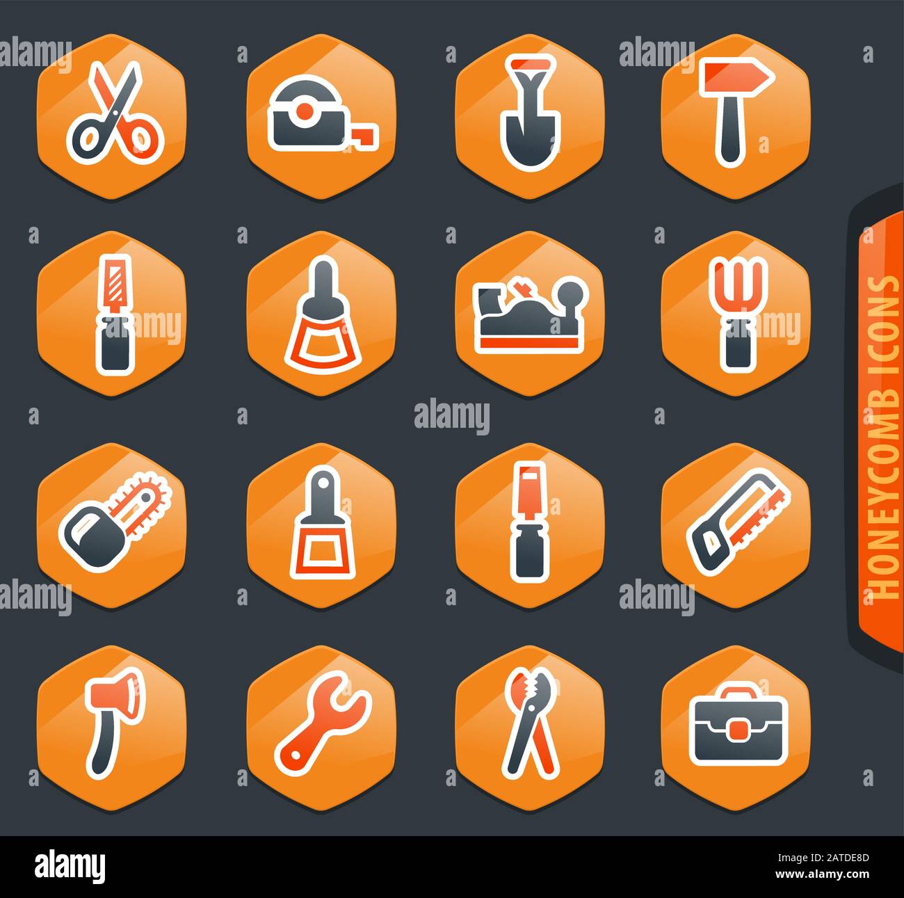 Work tools icons set Stock Vector Image & Art - Alamy