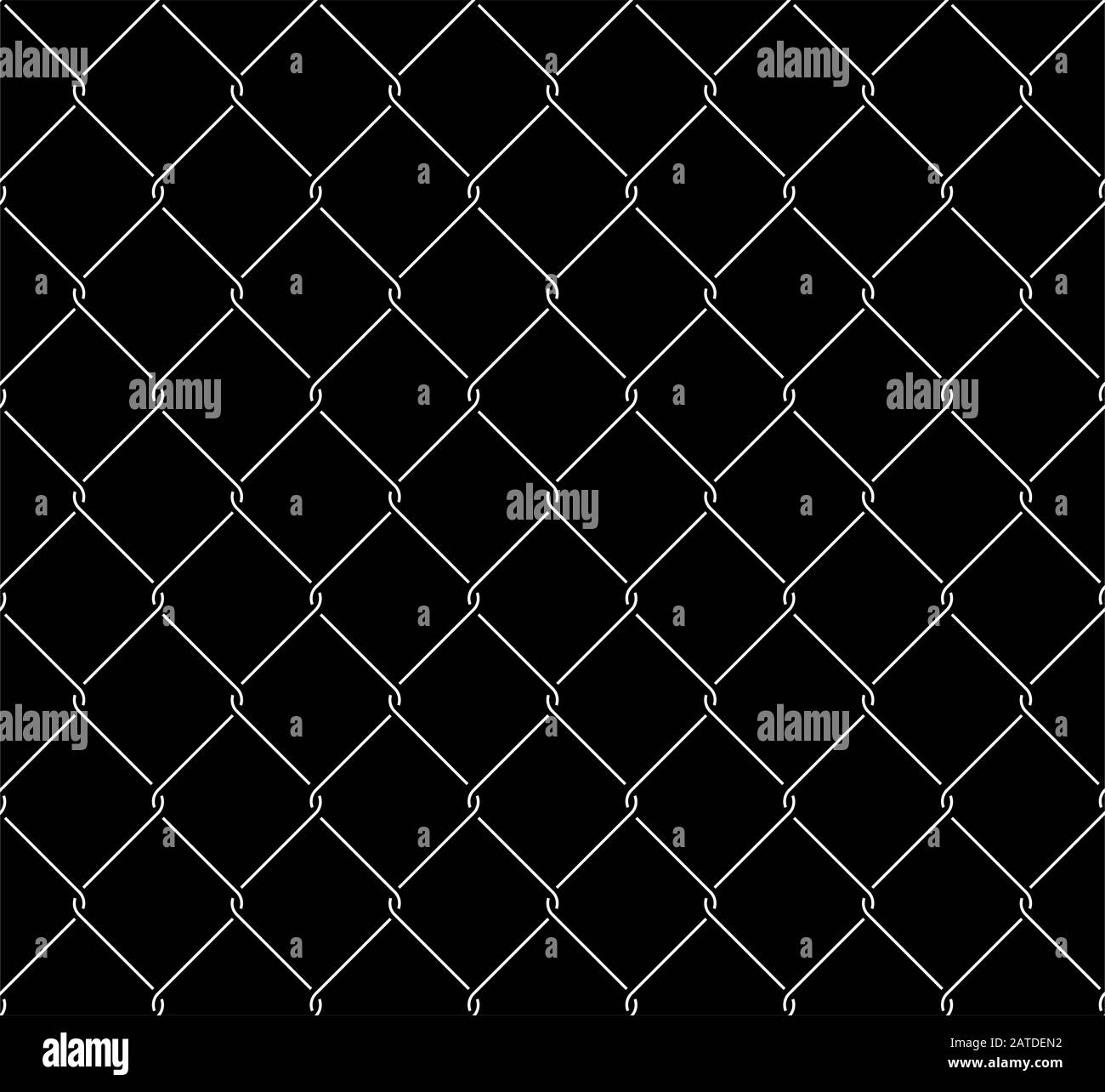 Wired metallic fence seamless pattern overlay. Steel wire mesh isolated ...