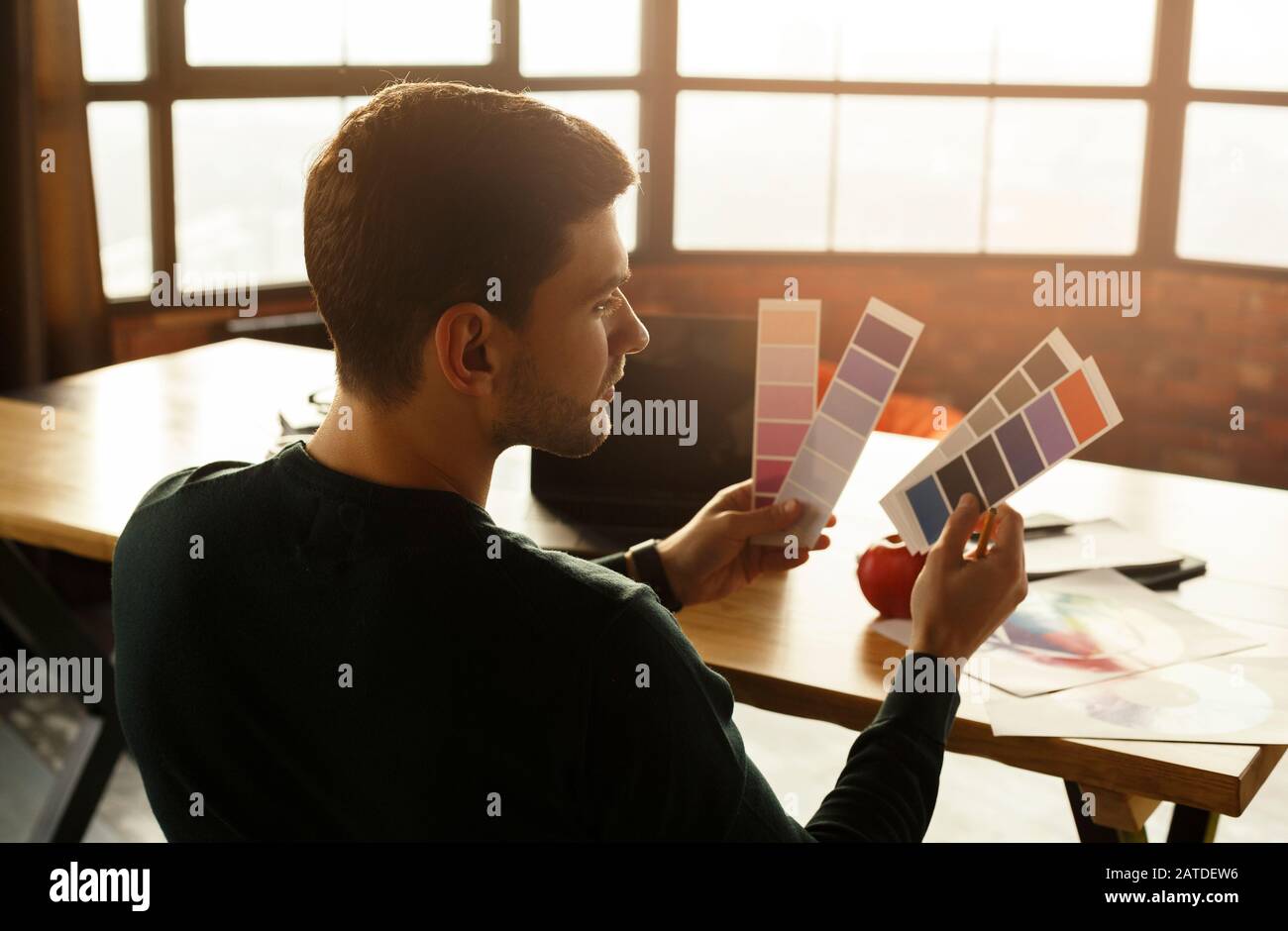 Computer color palettes hi-res stock photography and images - Alamy