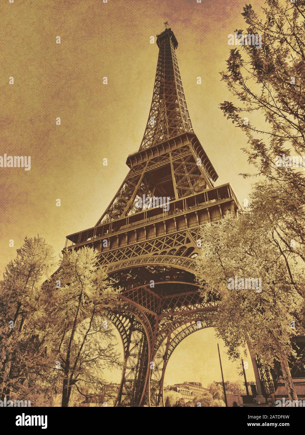 Eiffel Tower Vintage Photography