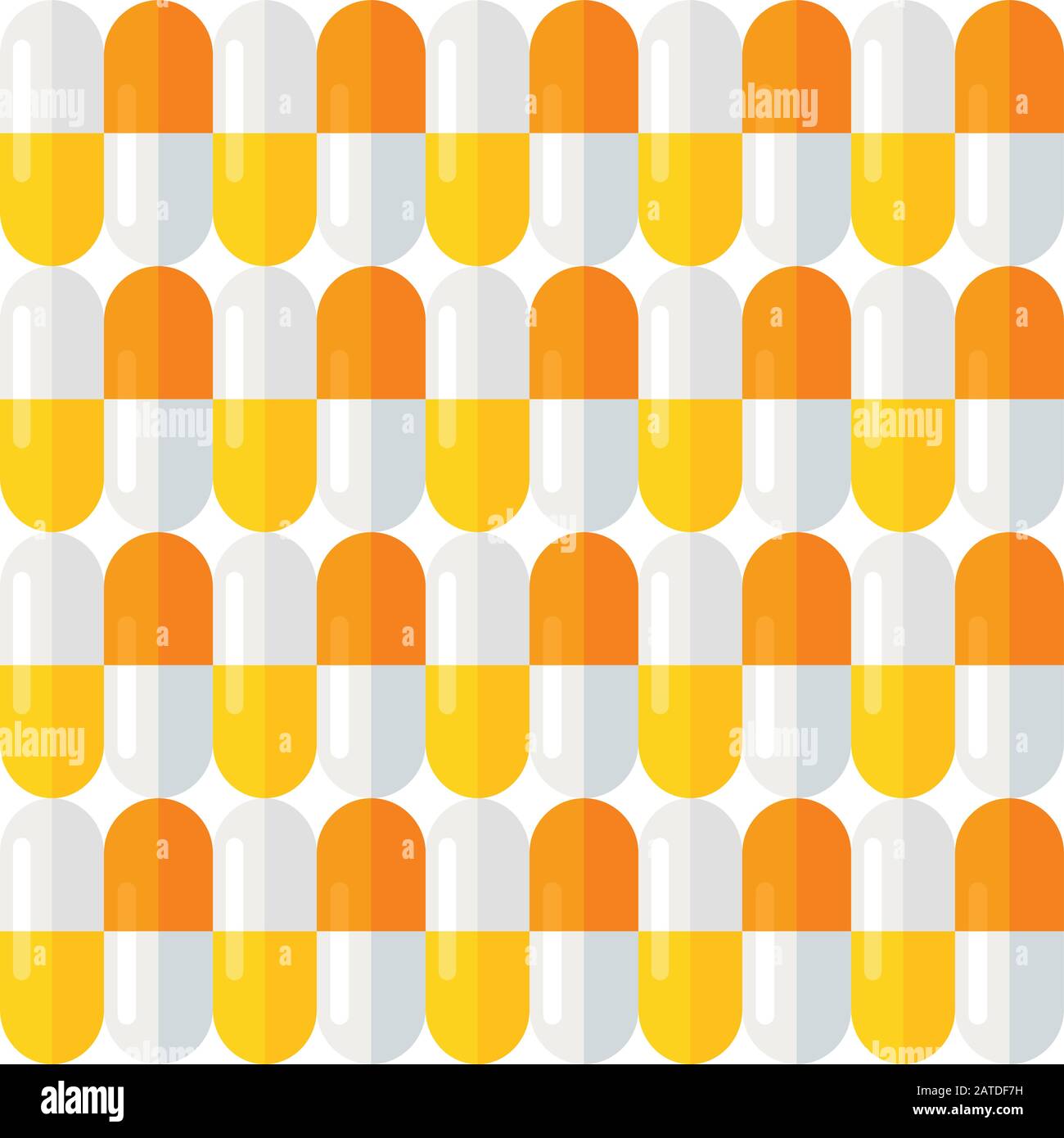 Medical pills seamless pattern. Stylized medication tablets texture ...