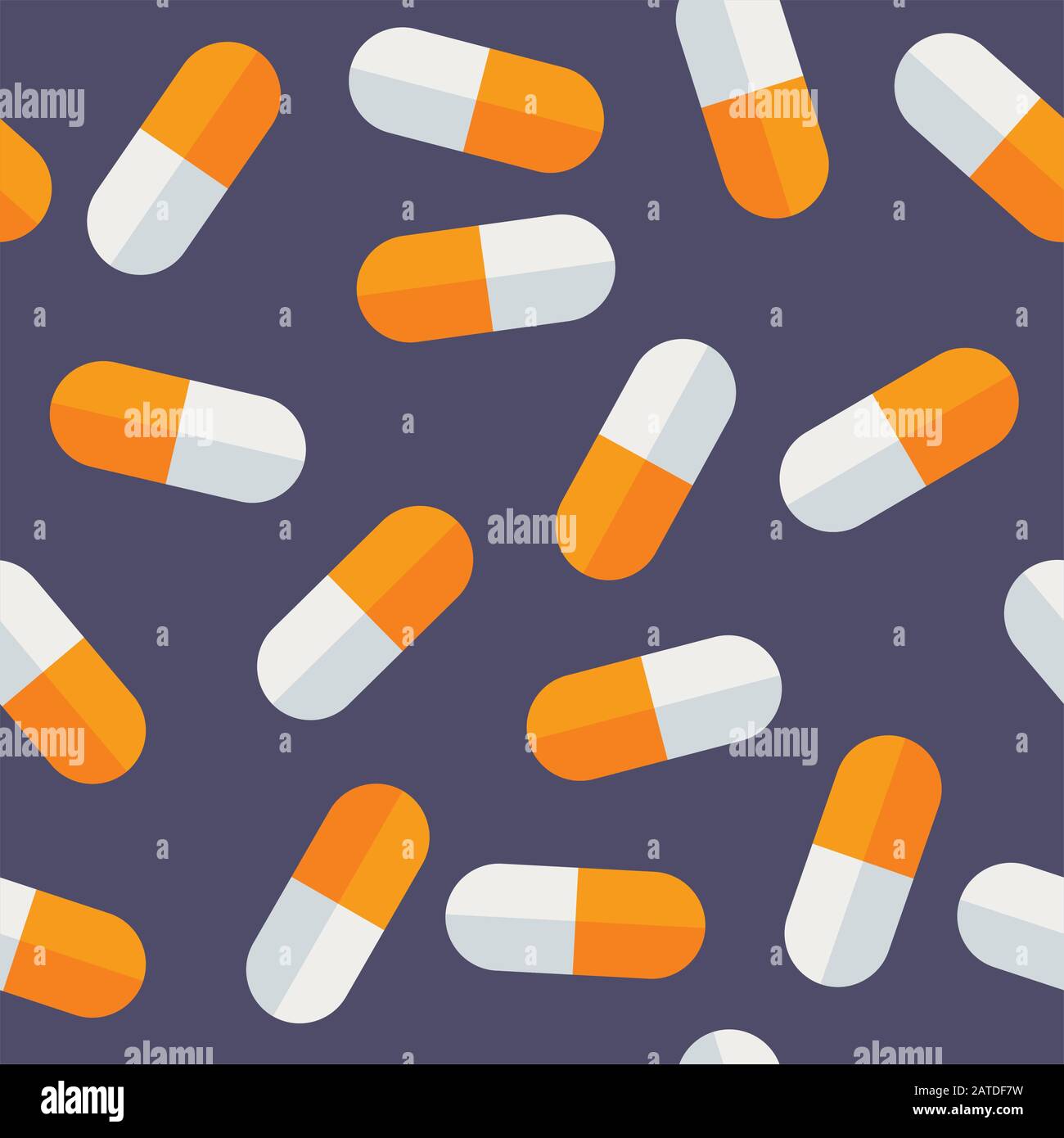 Medical pills seamless pattern. Stylized medication tablets texture ...