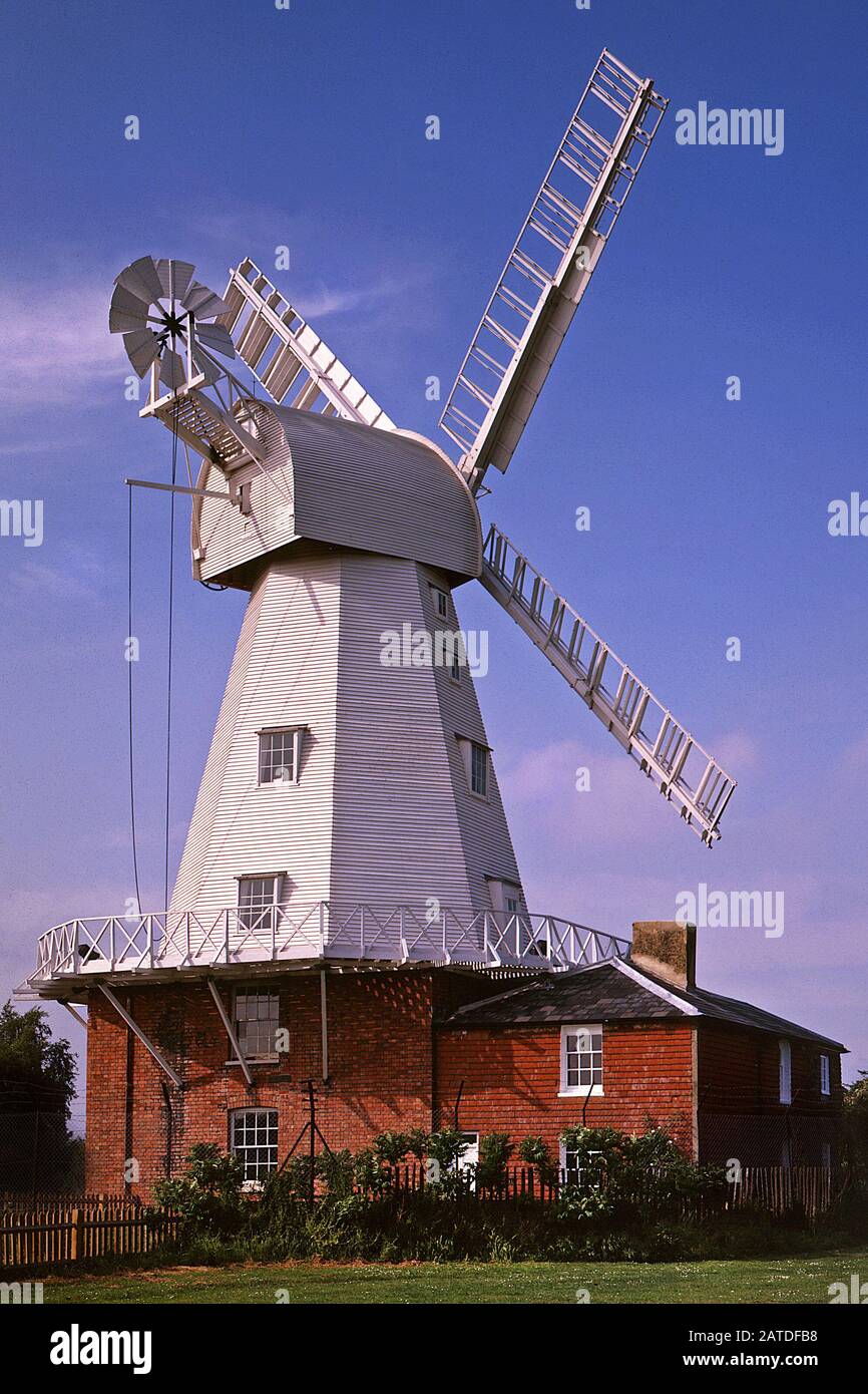 Vintage ashford kent wind mill hi-res stock photography and images - Alamy