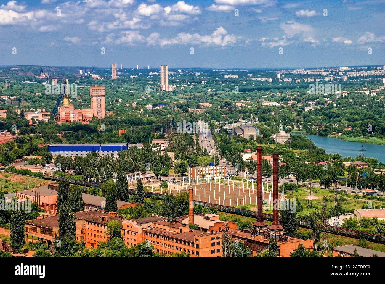 Coal train loading mine in hi-res stock photography and images - Alamy