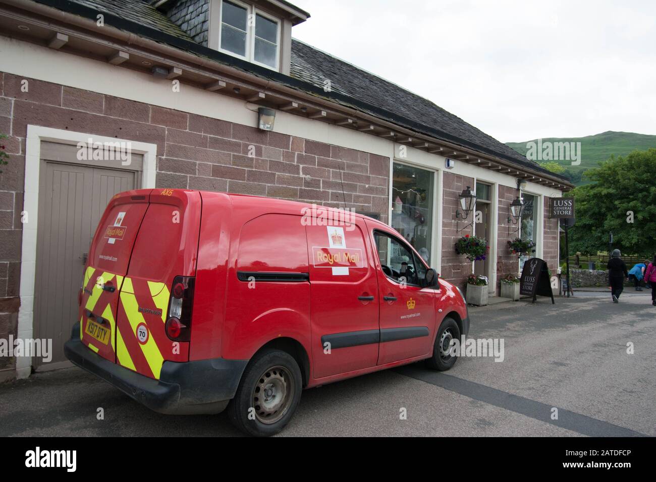 Post Office Van High Resolution Stock Photography and Images - Alamy