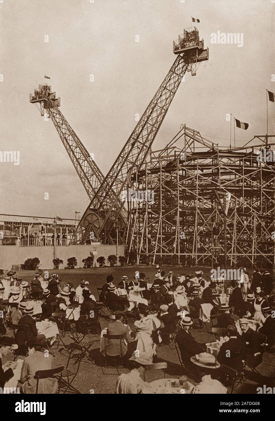 Franco British Exhibition ,'Flip - Flap', 1908 Stock Photo - Alamy