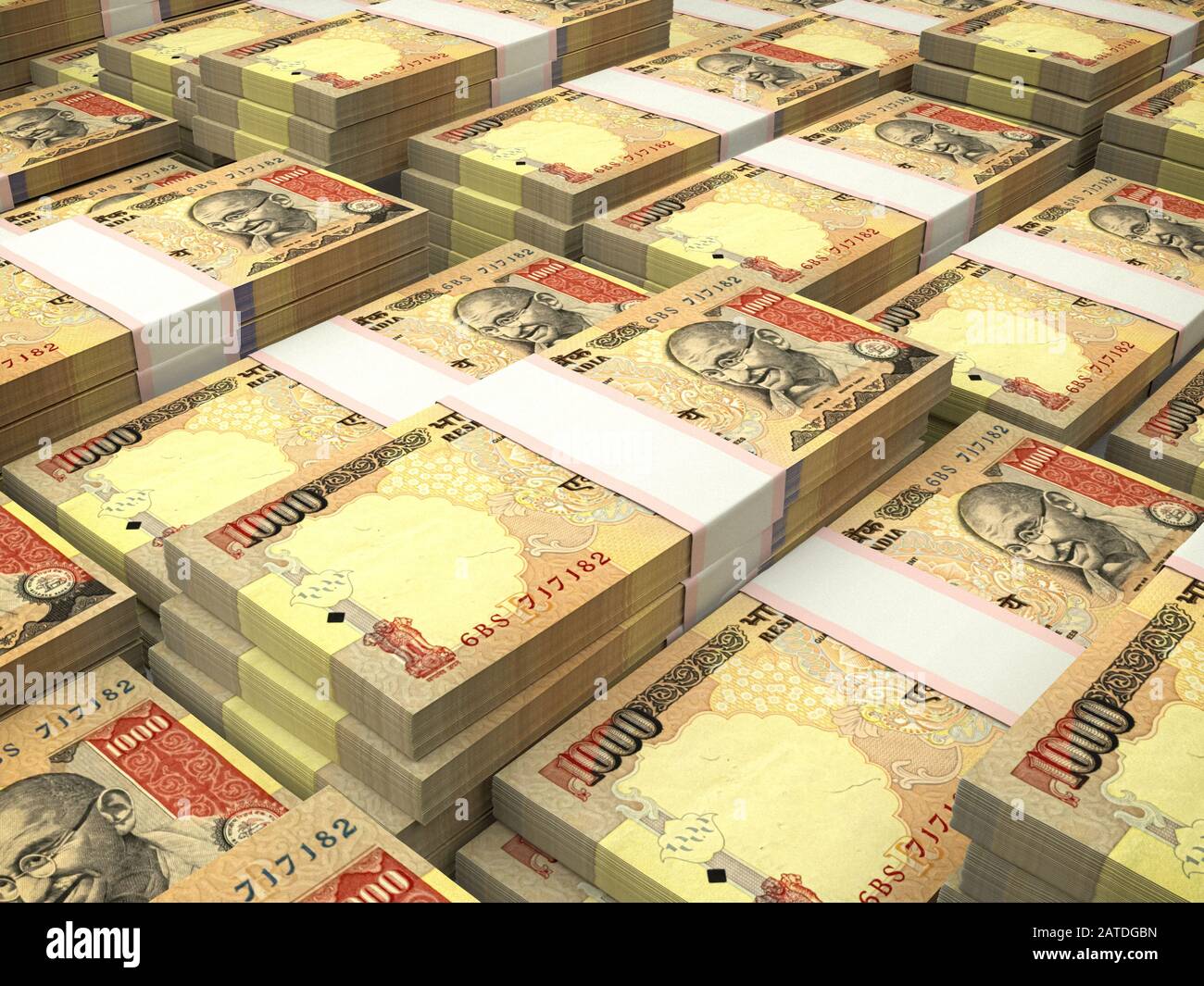 INR. Indian currency. Money of India business background. Indian Rupees ...