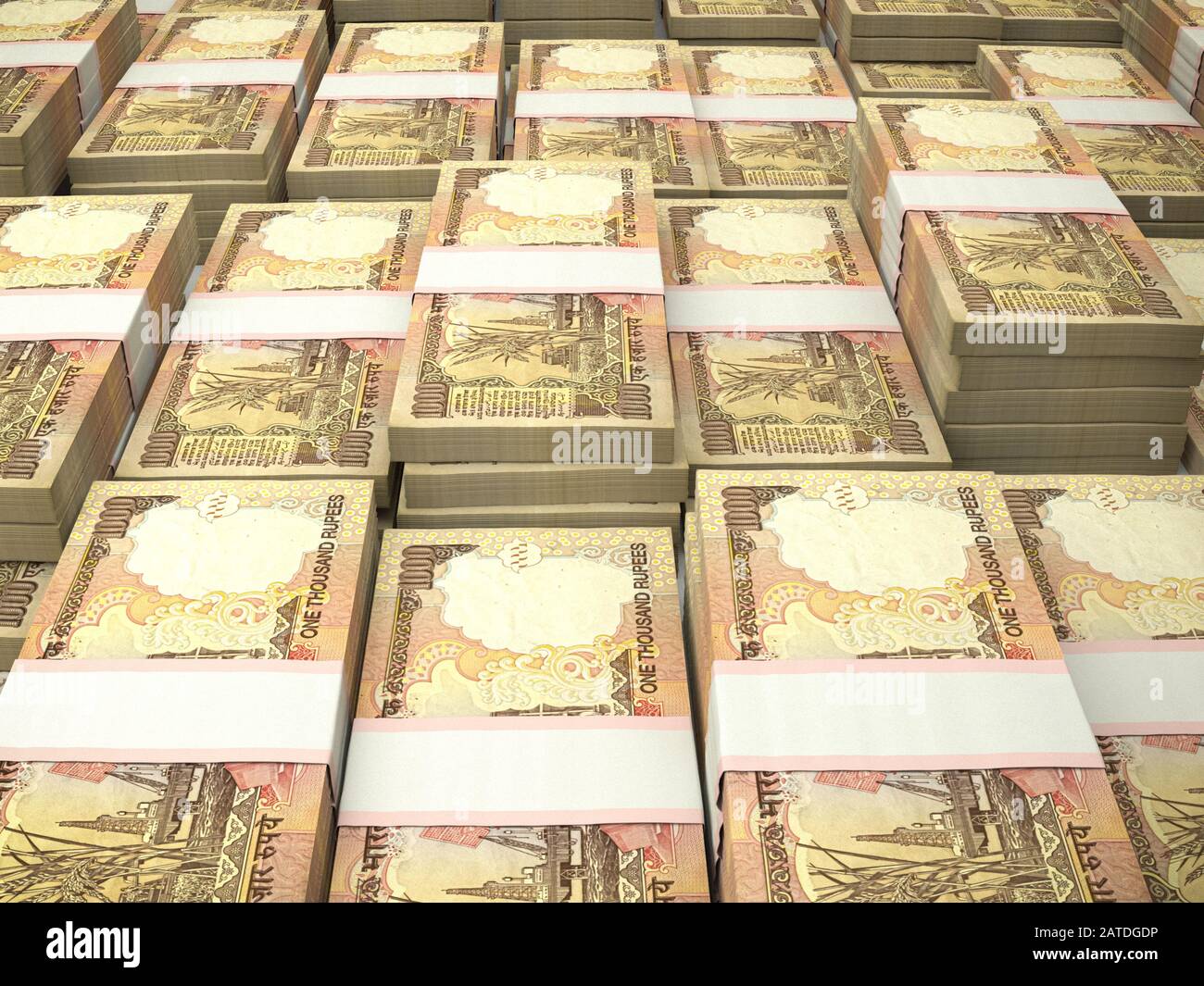 INR. Indian currency. Money of India business background. Indian Rupees ...