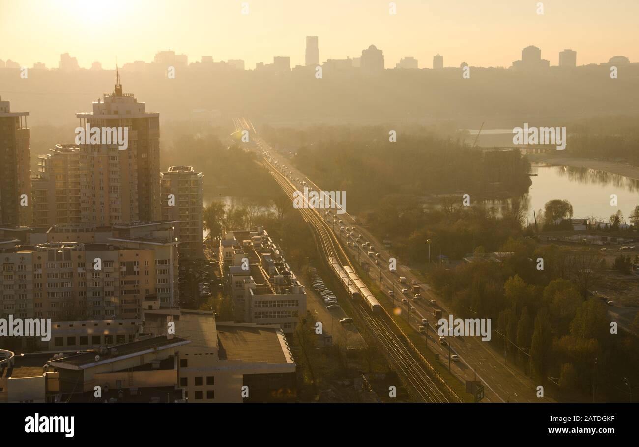Kiev skyline hi-res stock photography and images - Alamy