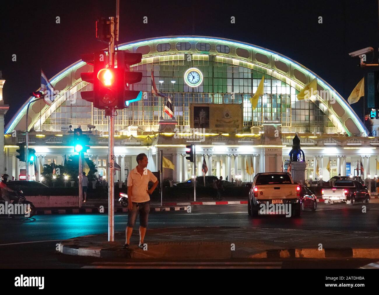 pic shows: Thailand stock . Hua Lamphong station Picture by Gavin ...