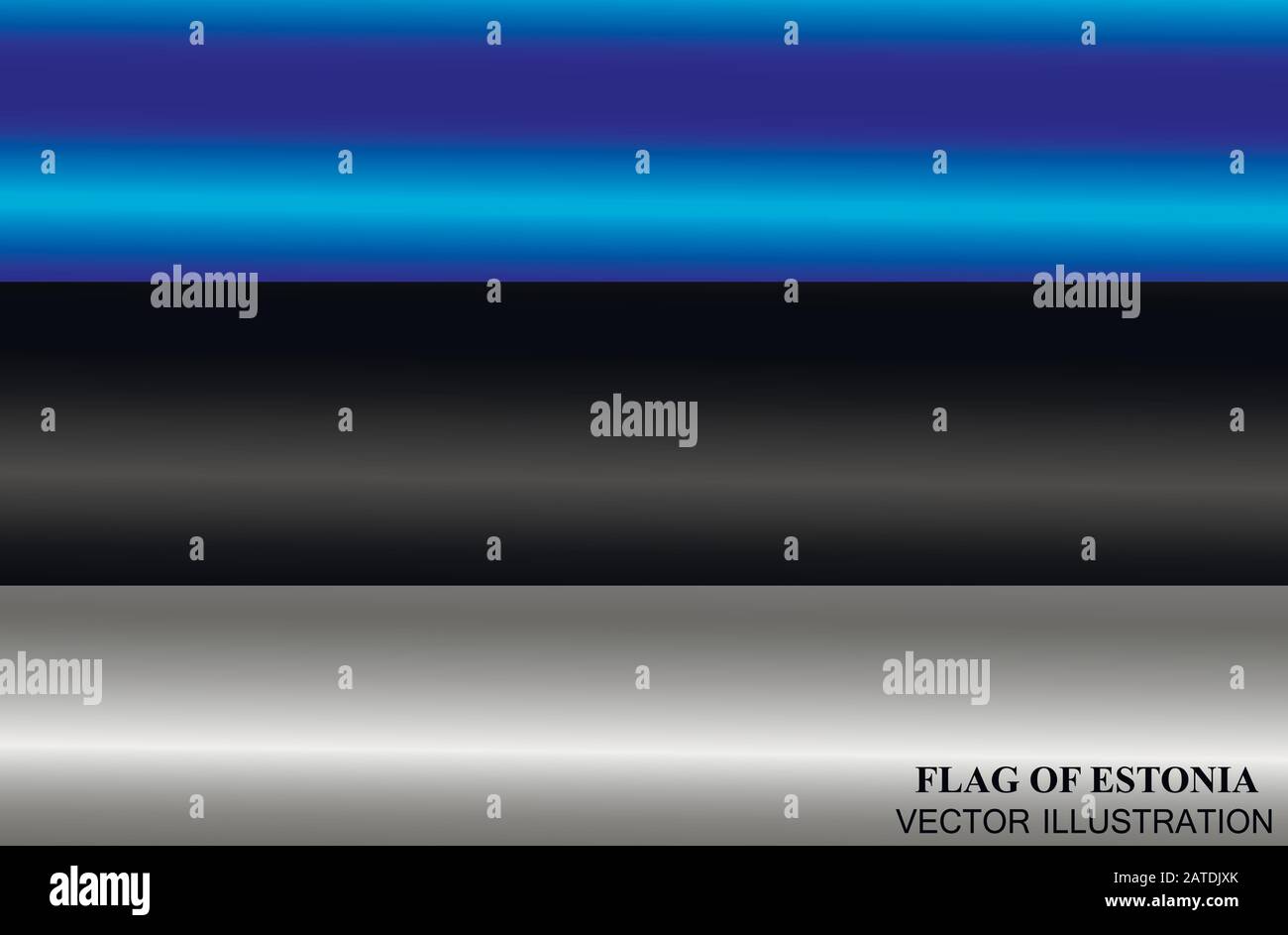 Flag of Estonia with folds. Colorful illustration with flag for web ...