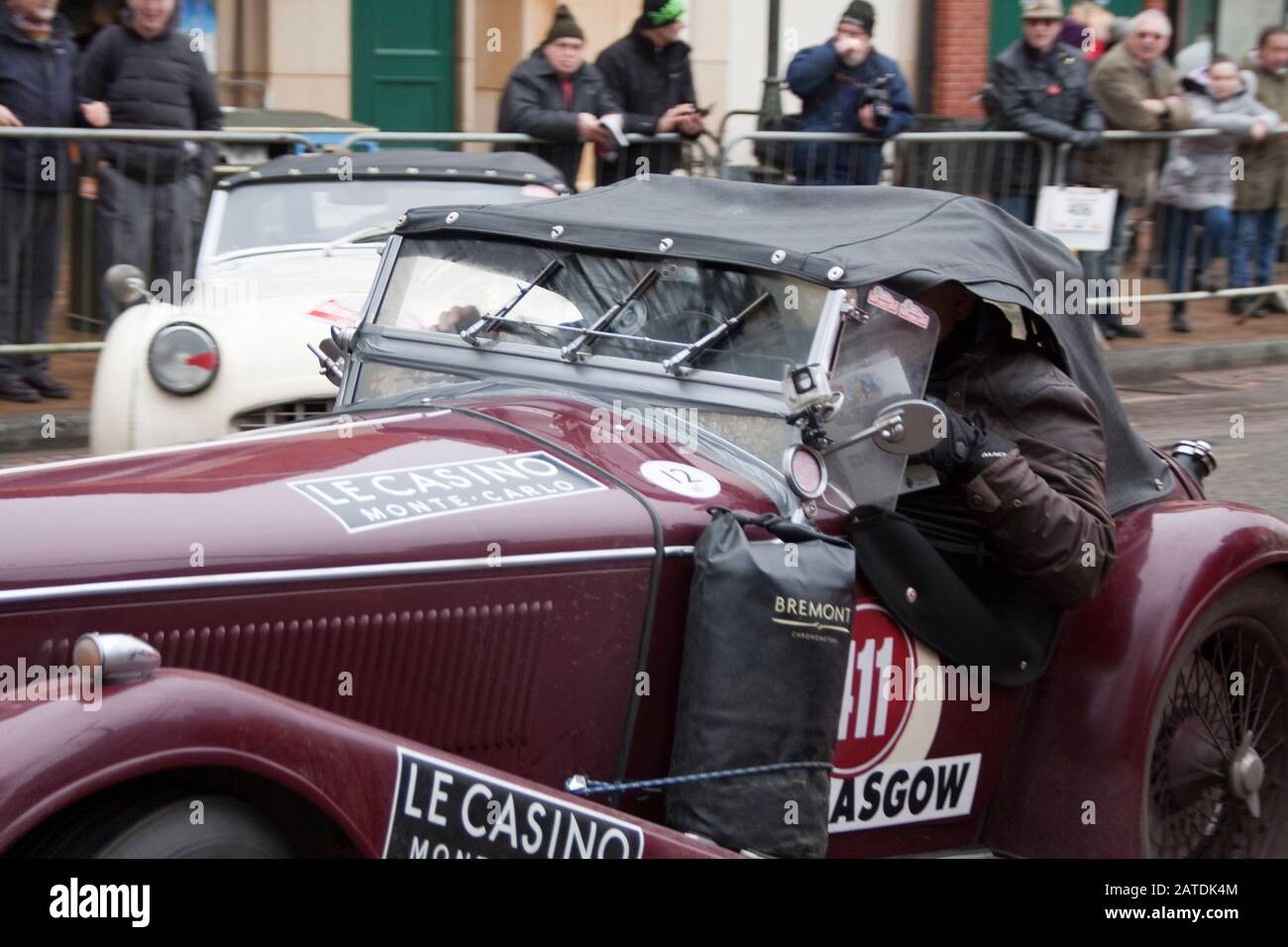 Monte Carlo Rally Banbury 2020 Riley Sprite Stock Photo - Alamy