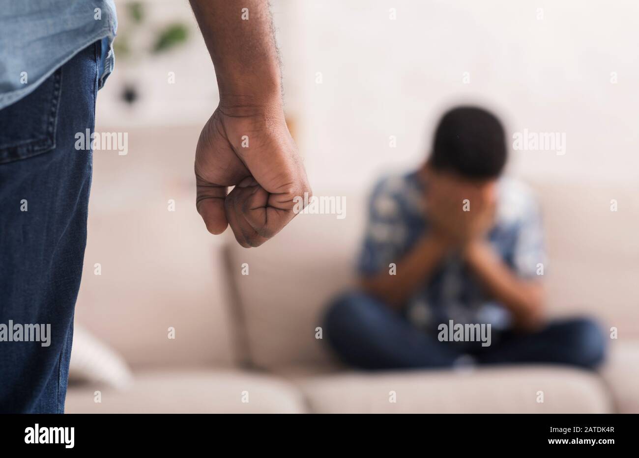 African boy crying hi-res stock photography and images - Alamy
