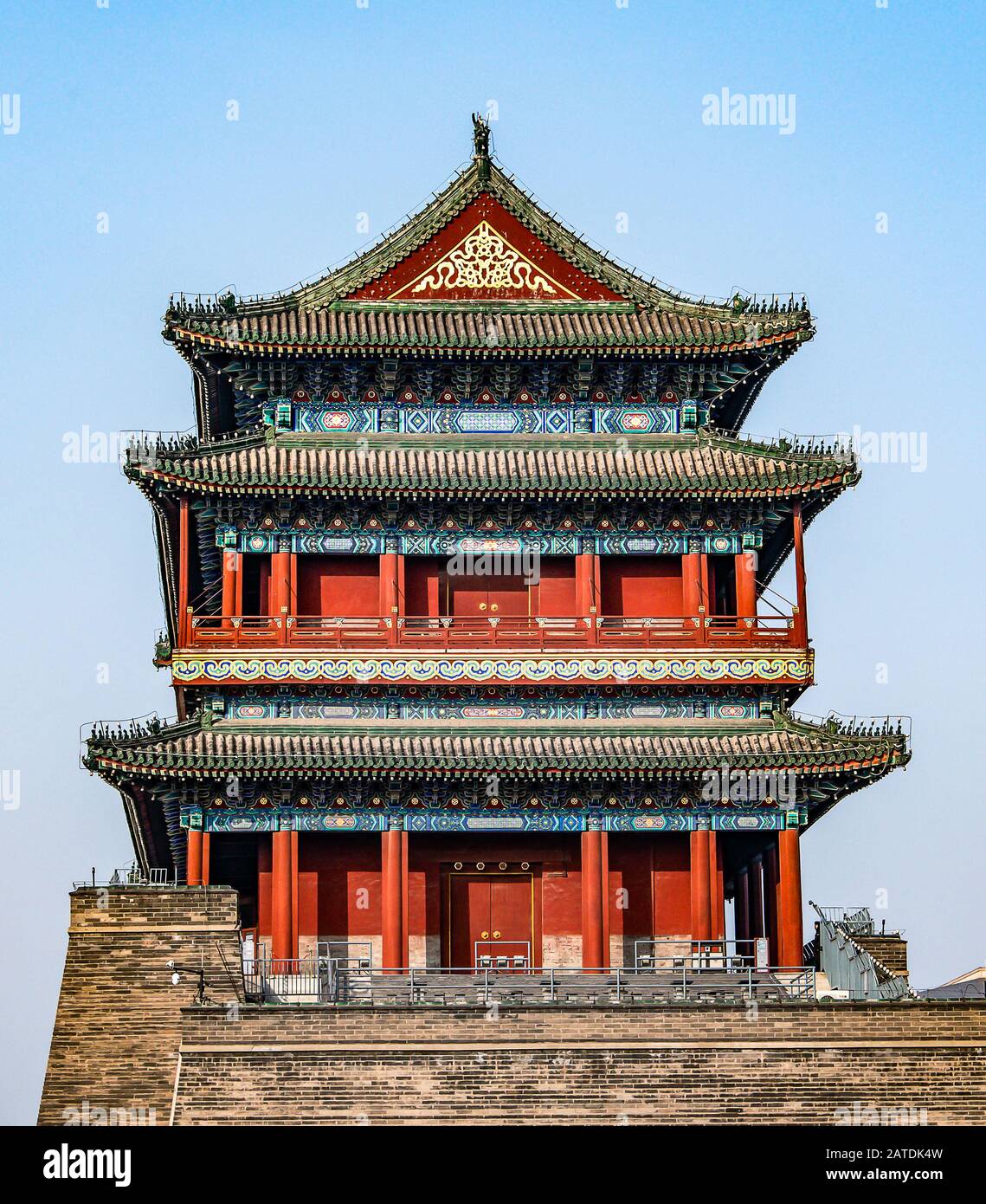 China, Beijing, Forbidden City Different design elements of the ...