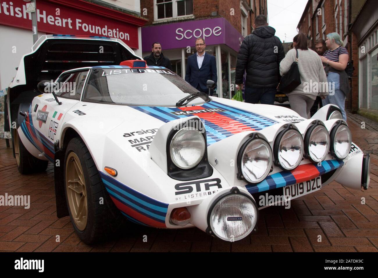 Monte carlo Rally Banbury 2020 Rally Car Static Display Stock Photo - Alamy