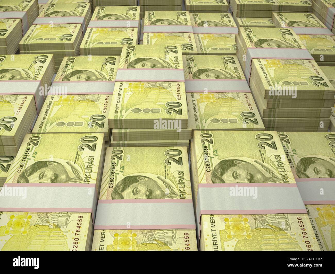 TRY. Turkish currency. Money of Turkey business background. Turkish ...