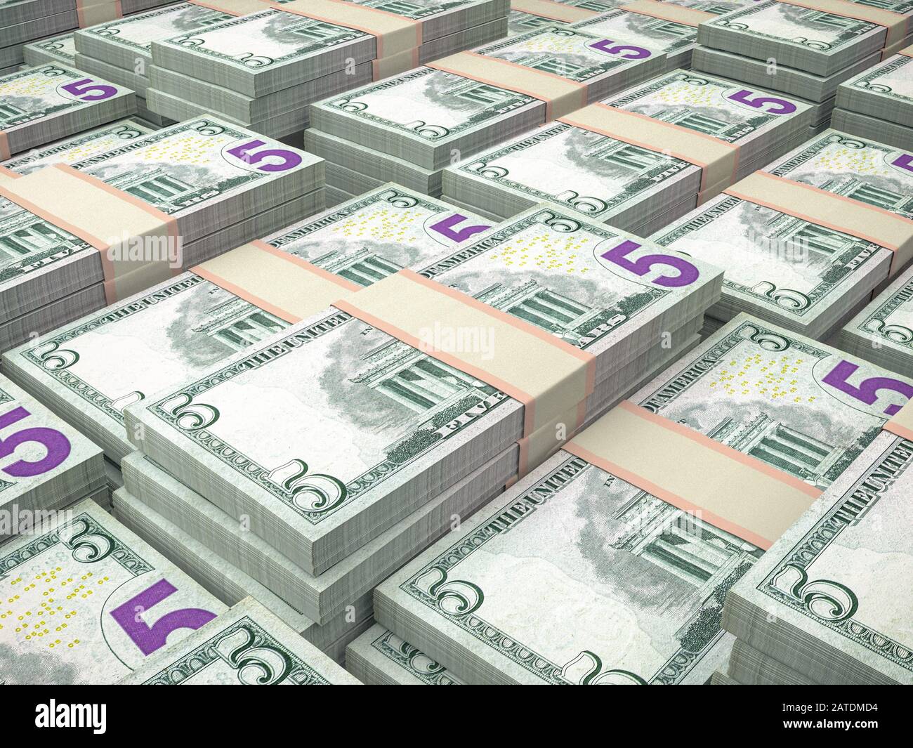 American currency background. Dollars of United States of America. US ...