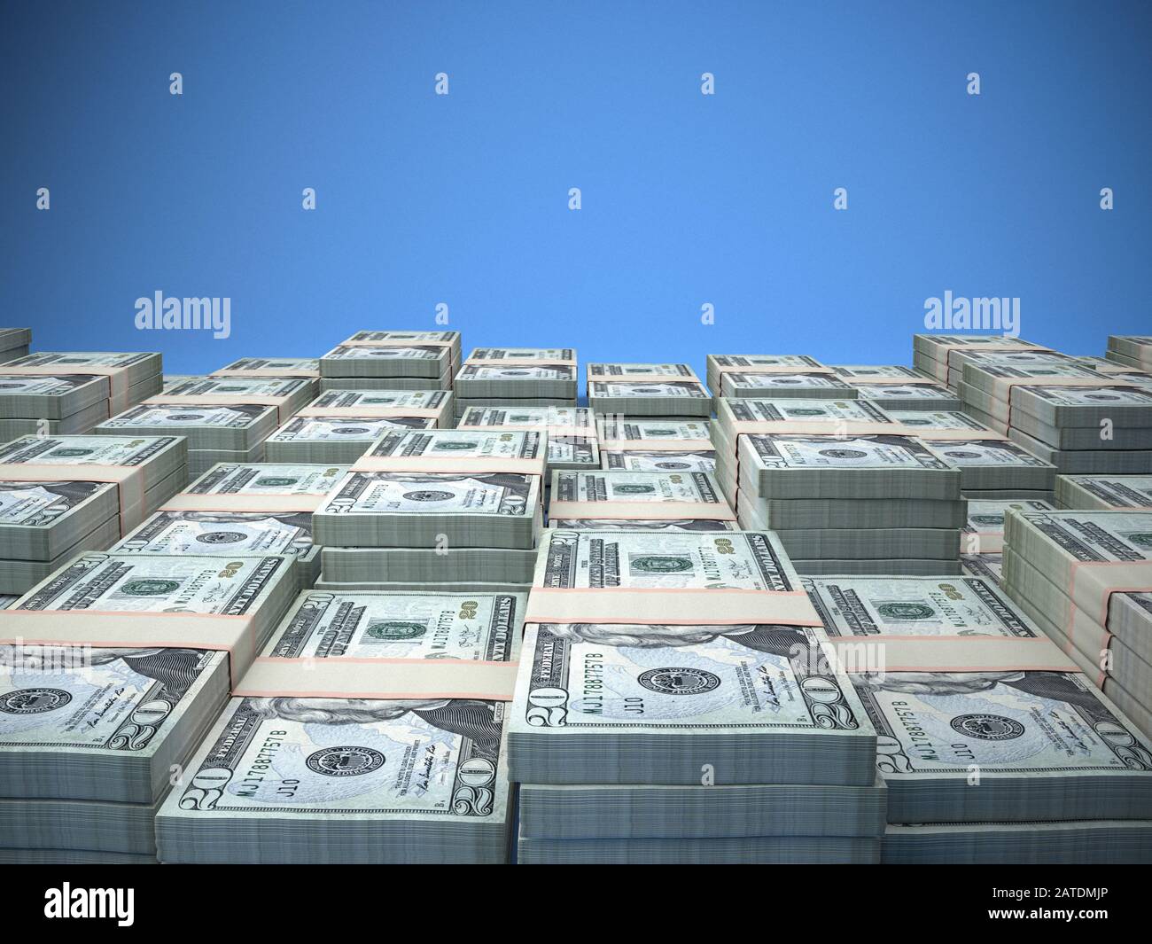 American currency background. Dollars of United States of America. US ...