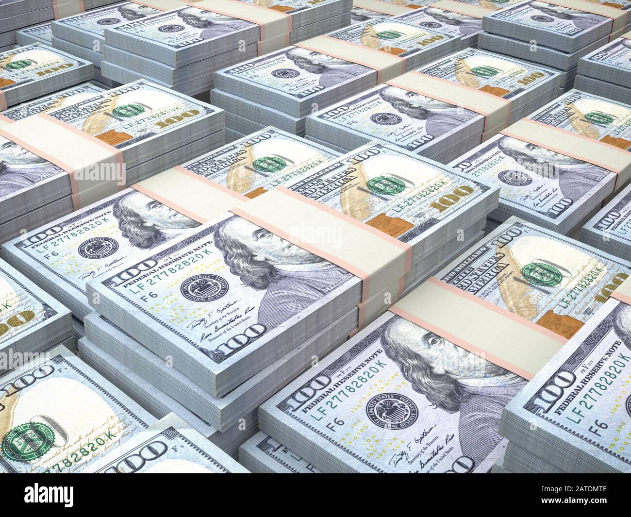 American currency background. Dollars of United States of America. US ...