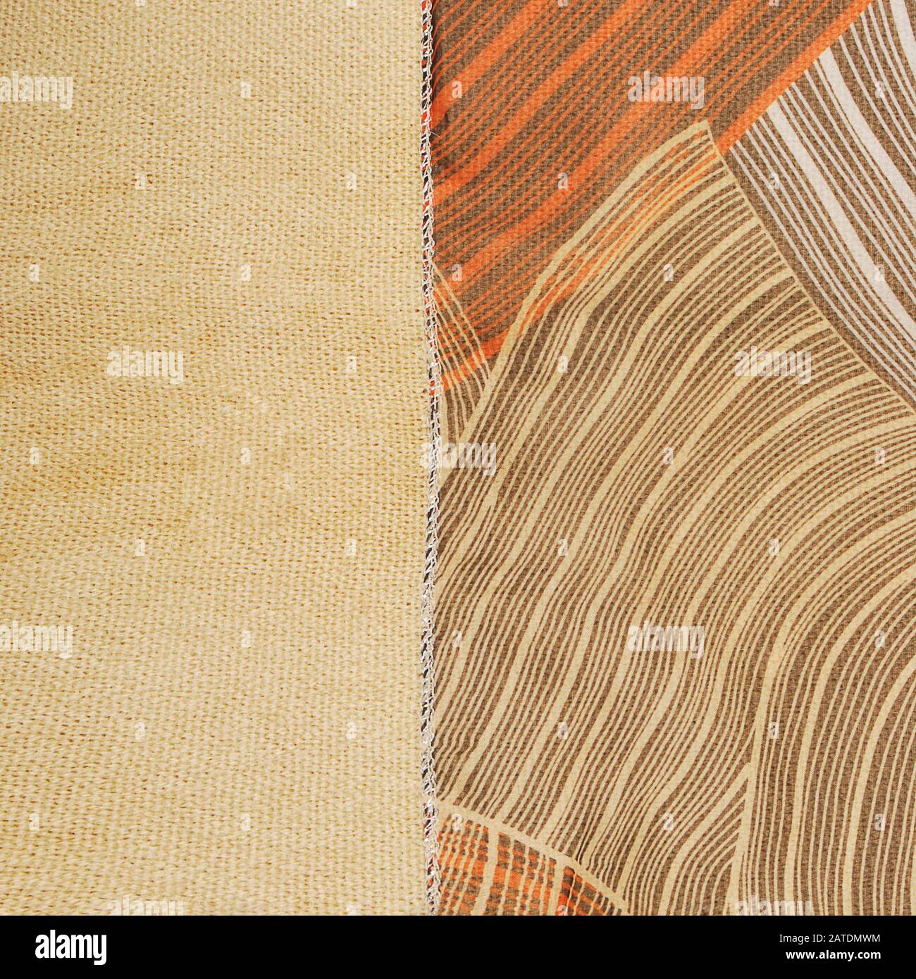 Fabric texture matter variegated colors. Multi different colors and ...