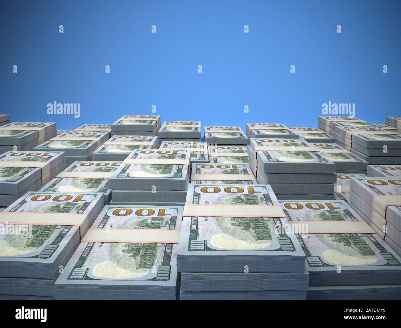 American currency background. Dollars of United States of America. US ...