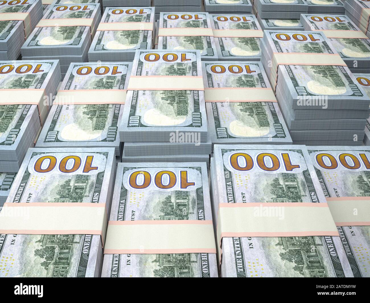 American currency background. Dollars of United States of America. US ...
