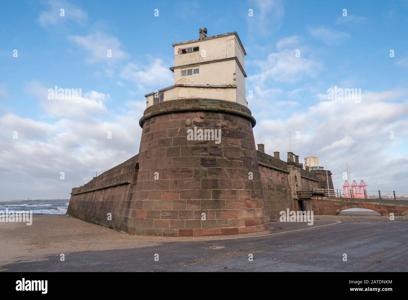 New Brighton Lighthouse or Perch Rock Lighthouse, is a decommissioned ...