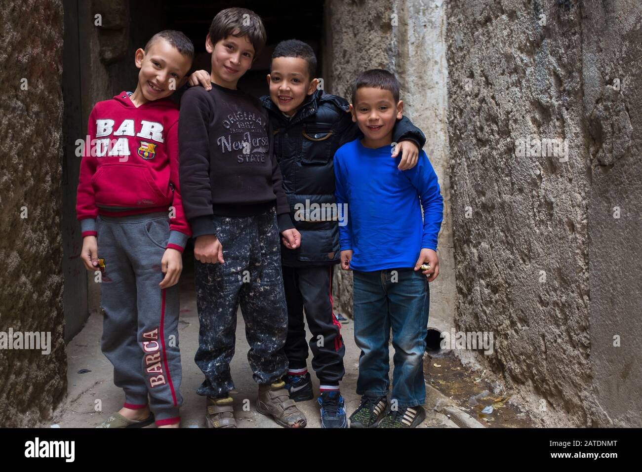 Algeria's future is in its children. In the casbah of Constantine ...