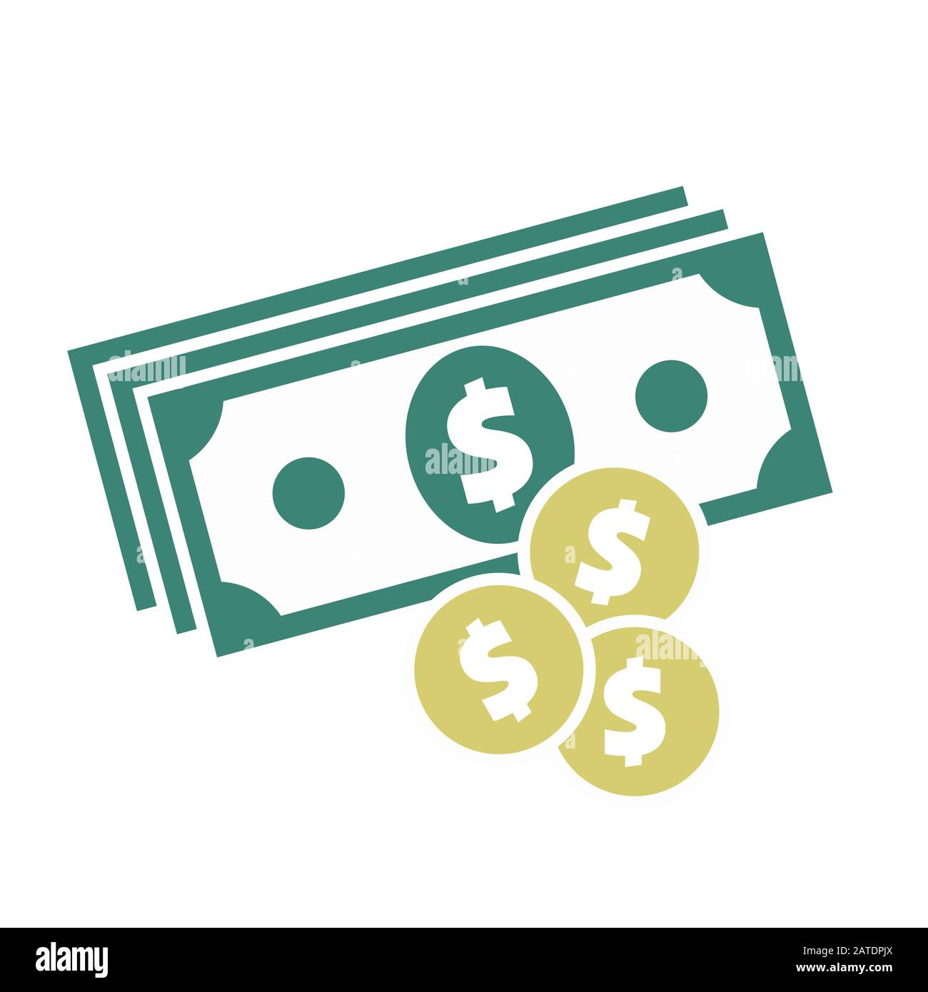 Pile bucks Stock Vector Images - Alamy