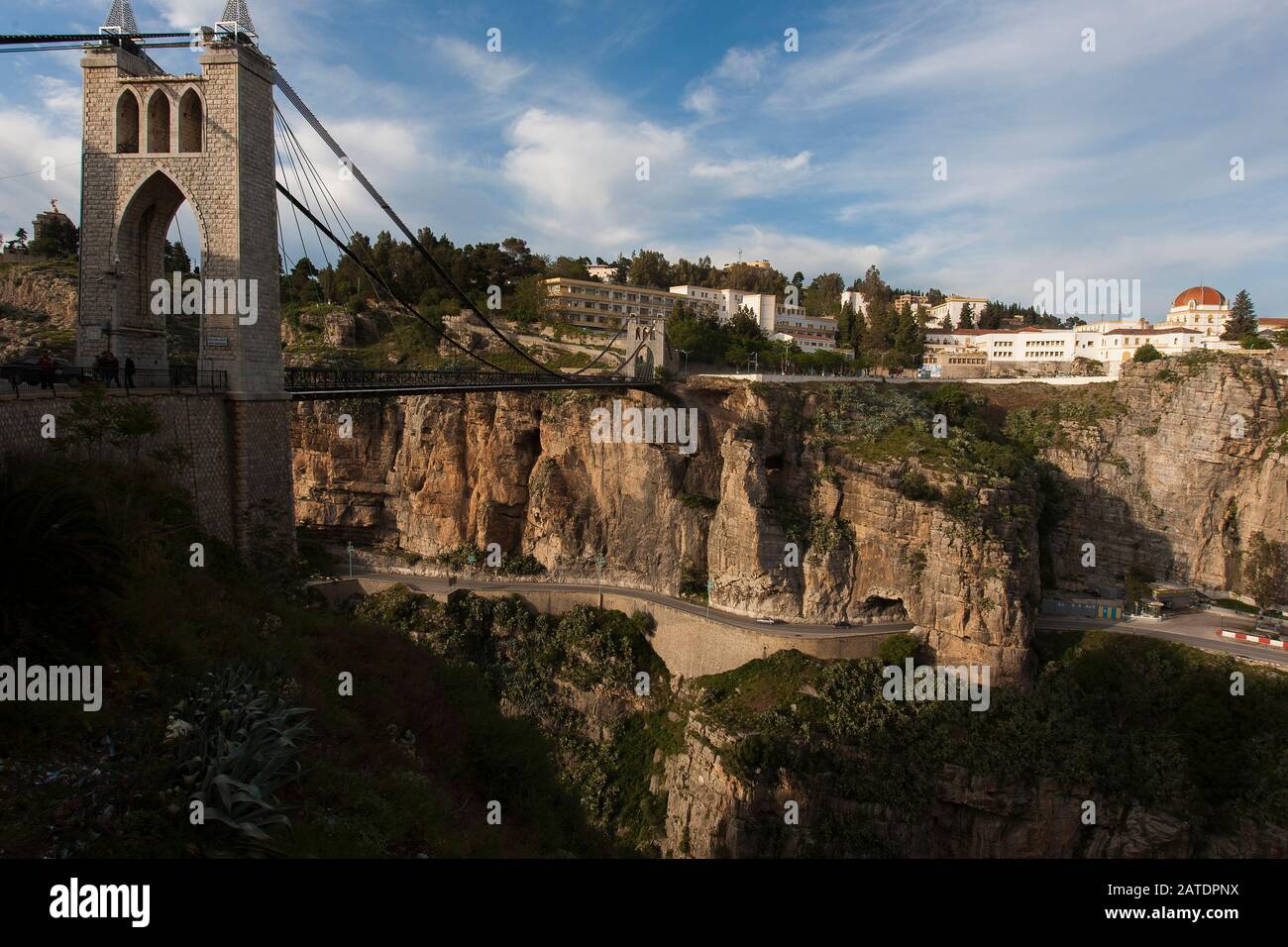 Bridges connecting both sides of the gorge to the casbah are a famous ...