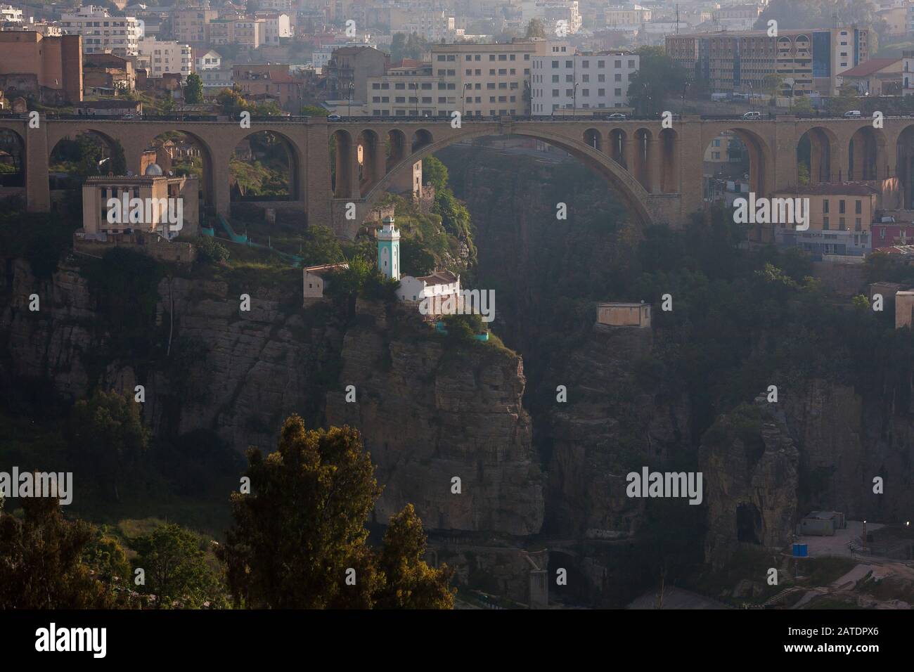 Bridges connecting both sides of the gorge to the casbah are a famous ...
