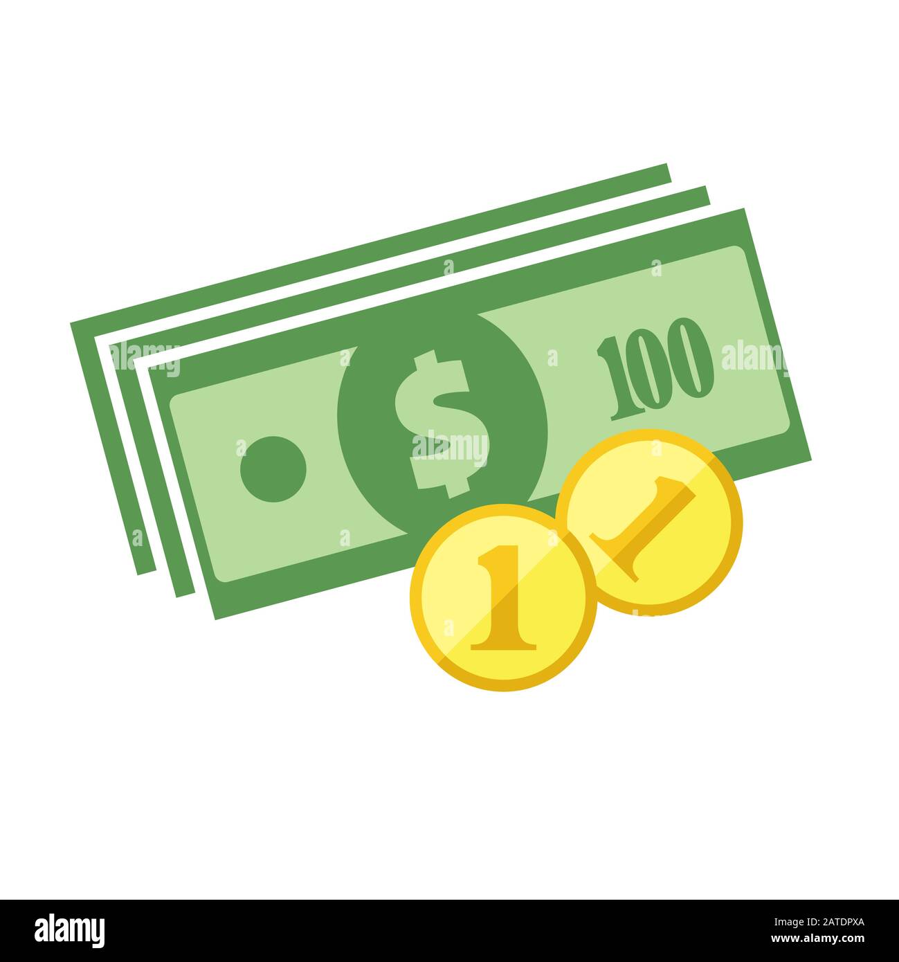 Coins currency money stack pictogram hi-res stock photography and ...