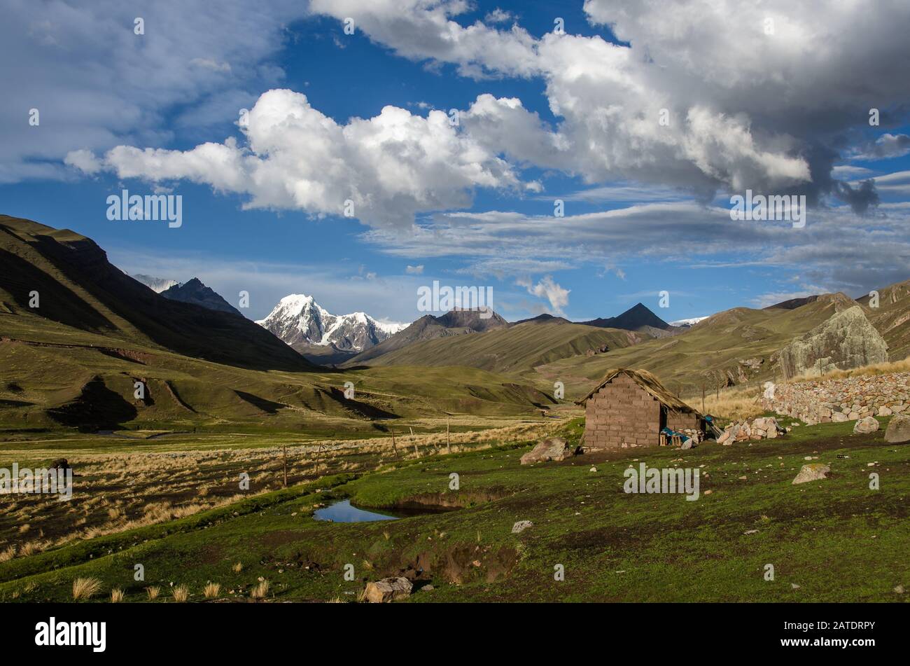 Vinicunca, Peru - Rainbow Mountain (5200 m) in Andes, Cordillera de los ...