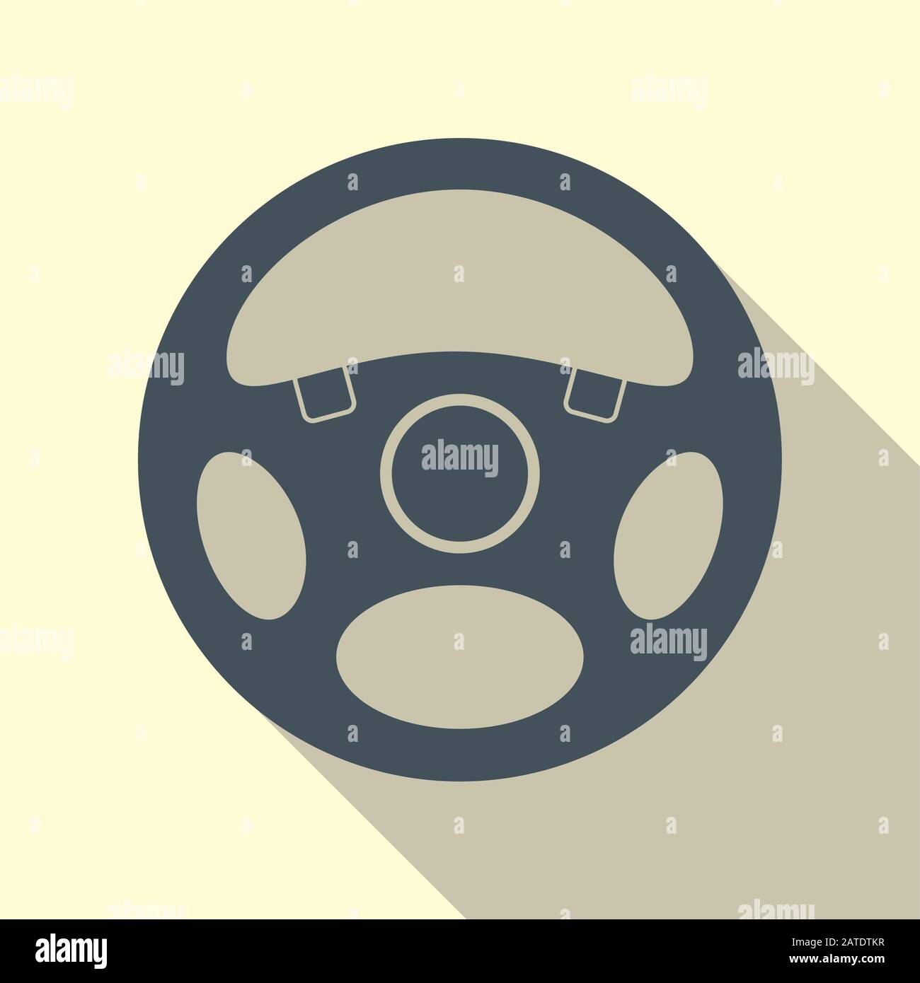 Car steering wheel vector icon flat symbol. Automobile steering wheel ...