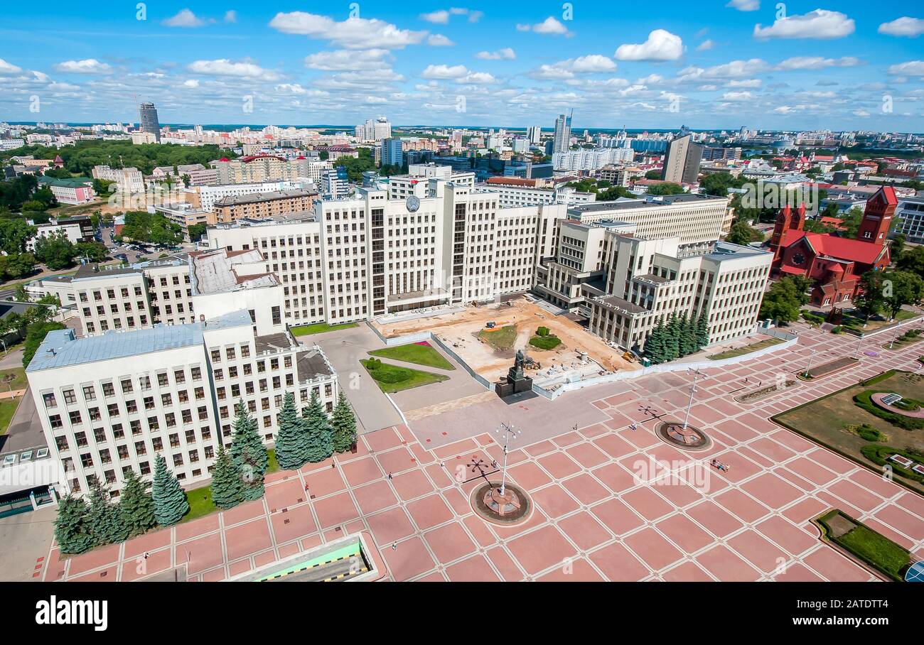Belarus house of government hi-res stock photography and images - Alamy