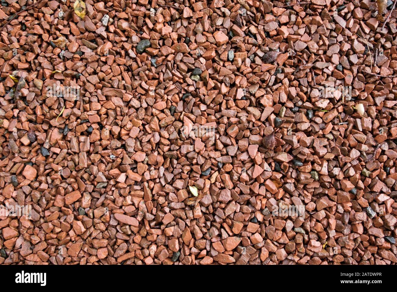 Close up of pink and grey gravel on driveway Stock Photo - Alamy