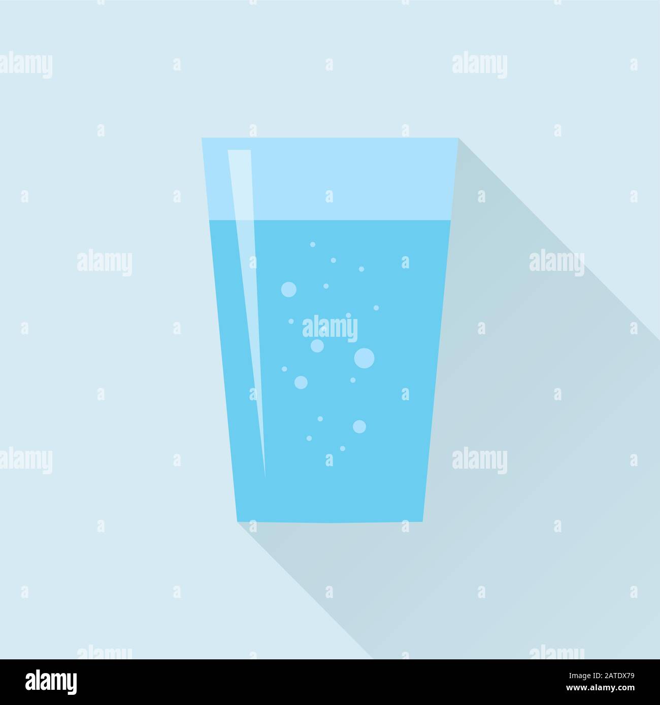 Sky blue mineral Stock Vector Images - Alamy