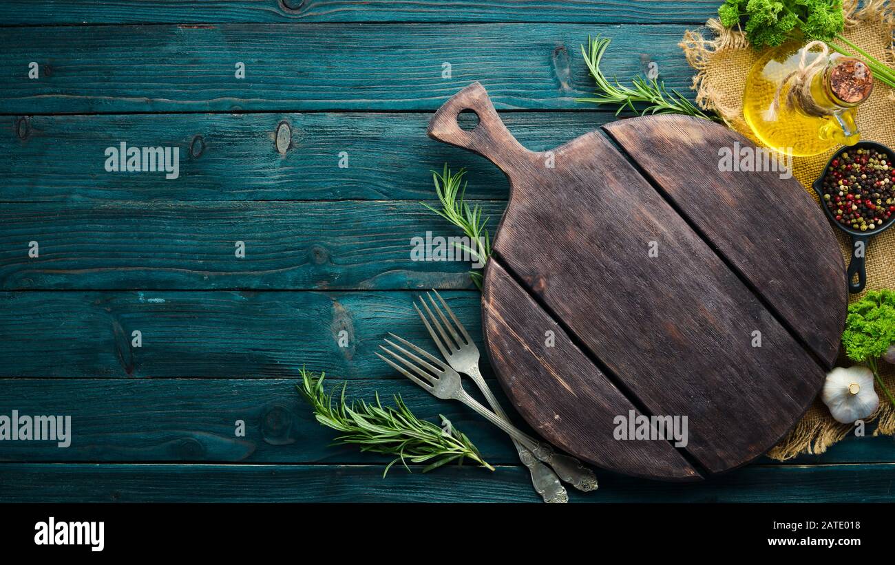 Cooking banner. Top view. Free copy space Stock Photo - Alamy