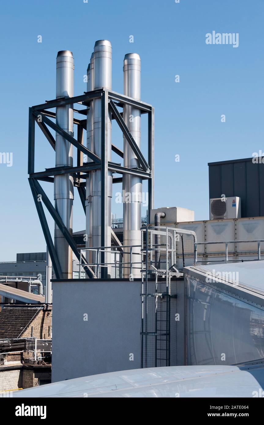 Chimney vent rooftops hi-res stock photography and images - Alamy