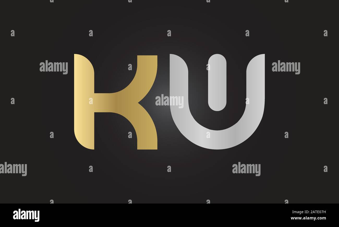 Initial ALphabet KW Logo Design vector Template. Abstract Letter KW ...