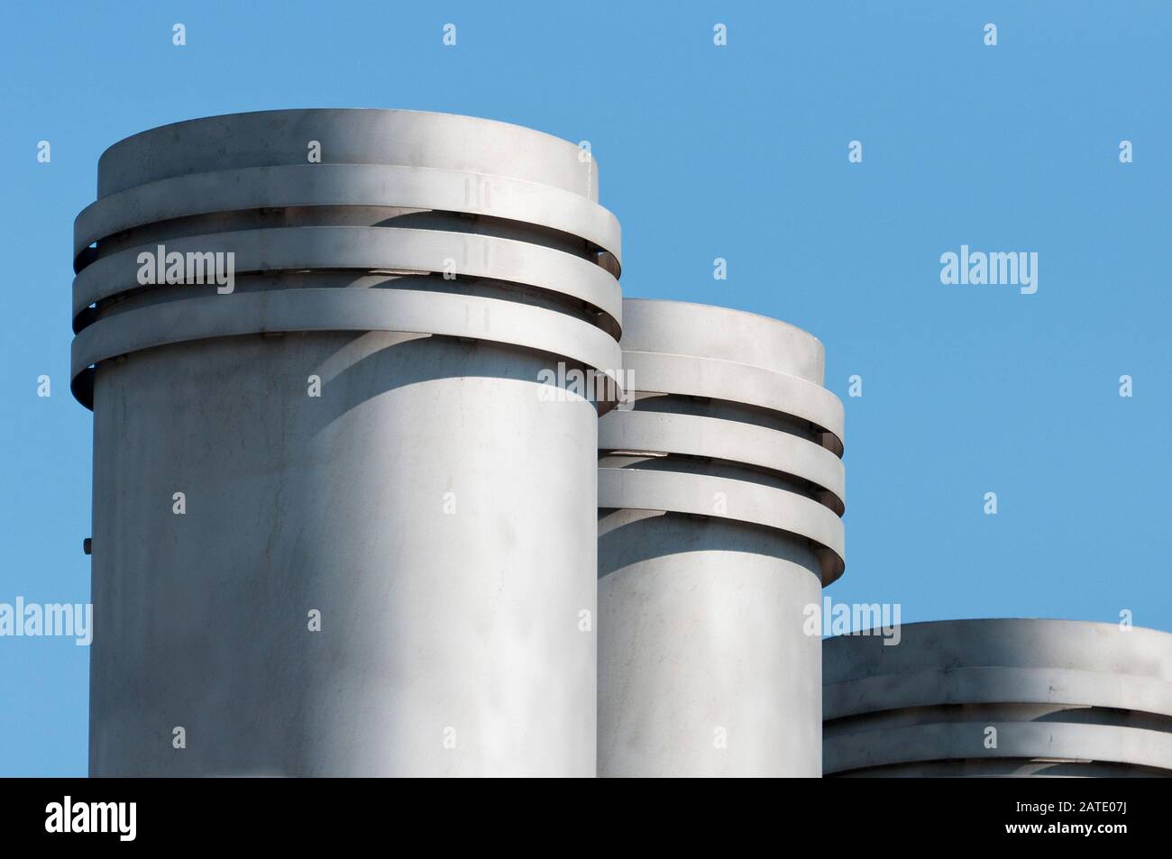 Chimney vent rooftops hi-res stock photography and images - Alamy