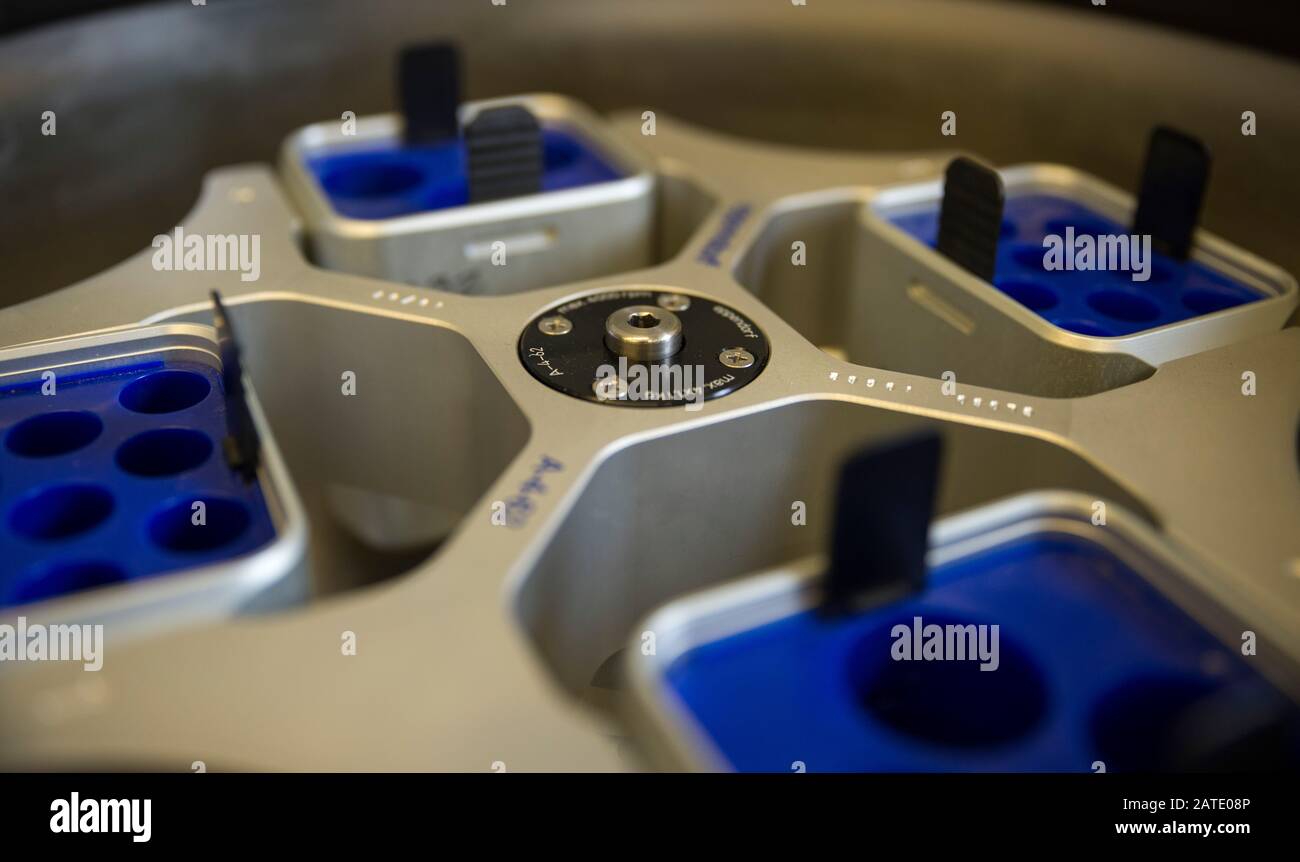 A low-speed Centrifuge rotor used to centrifuge cells in tissue culture ...