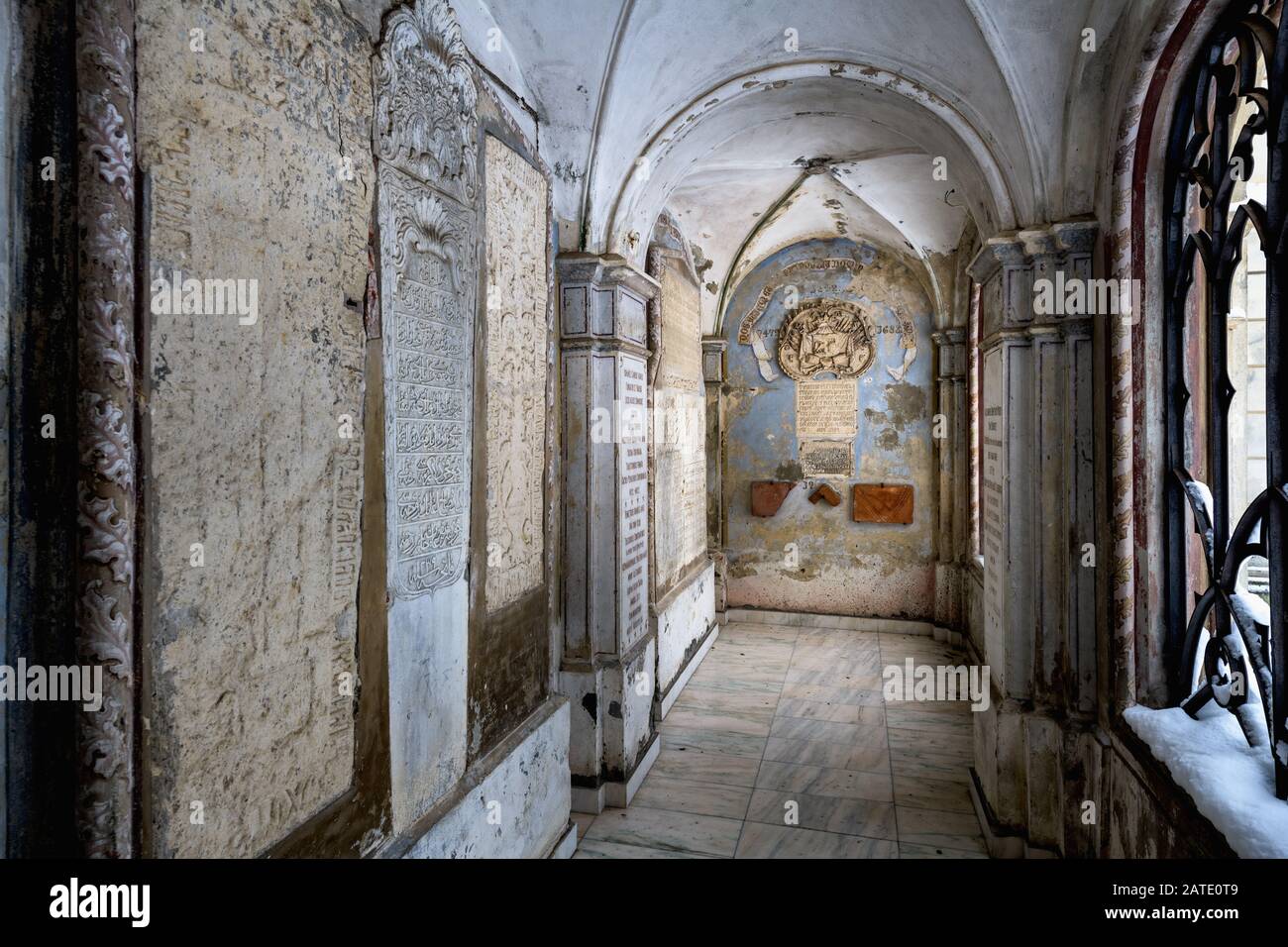 Sturdza Palace in the village of Miclauseni, Romania Stock Photo - Alamy