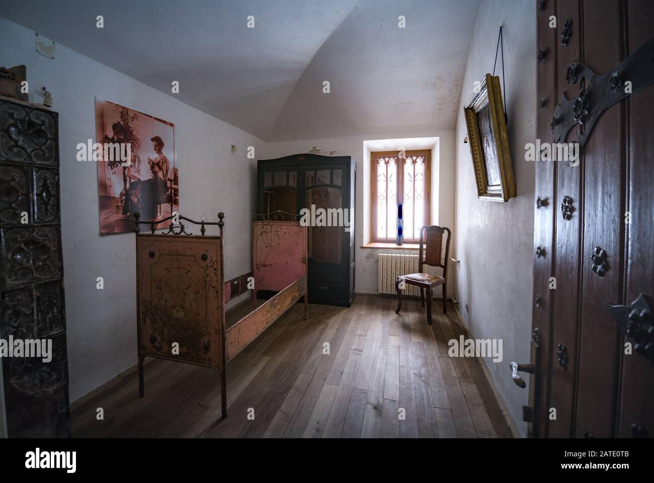 Sturdza Palace in the village of Miclauseni, Romania Stock Photo - Alamy